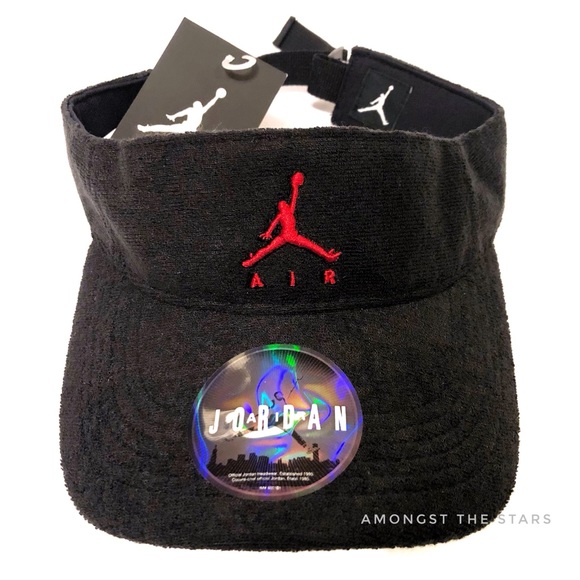 Jordan | Accessories | Nike Air Jordan Jumpman Poolside Black Terry ...